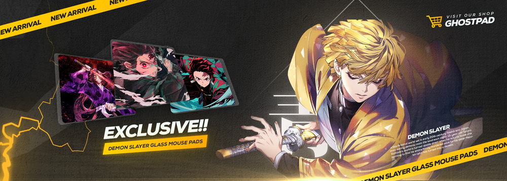 GhostPad™ - Premium Mouse Pads for Gamers and Enthusiasts