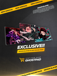 GhostPad™ - Premium Mouse Pads for Gamers and Enthusiasts